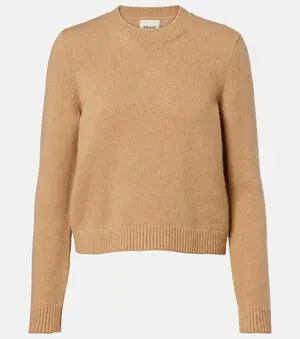 Khaite Khaite Leta Cashmere Sweater Beige