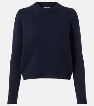Khaite Leta Cashmere Sweater - Blue