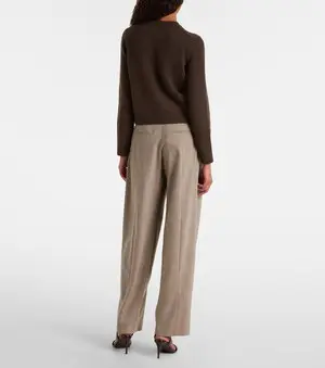 Khaite Leta Cashmere Sweater - Brown