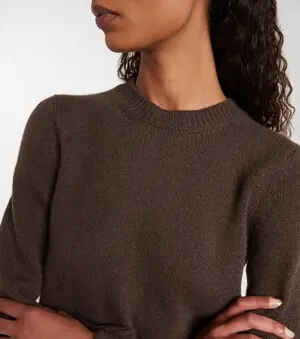 Khaite Leta Cashmere Sweater - Brown