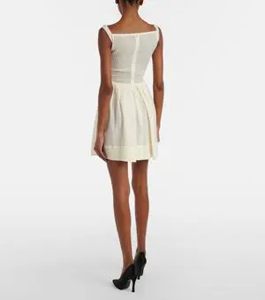 VIVIENNE WESTWOOD Sunday Cotton Mini Dress