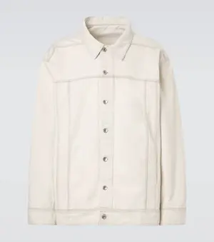 Rick Owens Denim Jacket - White