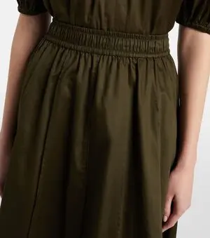 JOSEPH Manar Cotton Poplin Maxi Skirt