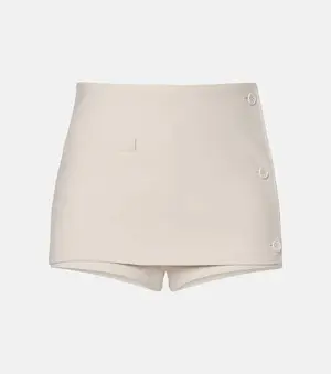 COURREGES Courrèges Logo Skort