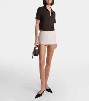 COURREGES Courrèges Logo Skort