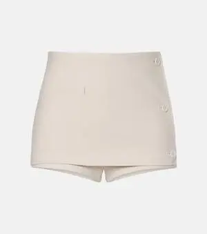 Courreges Logo Shorts For Women