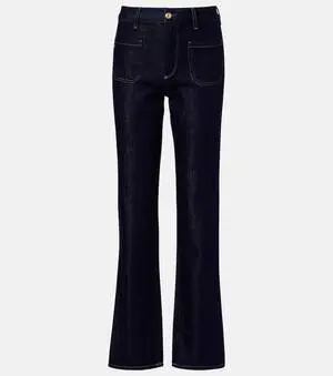 Ag Moya Straight Jeans - Blue