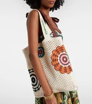 ALEMAIS Medium Crochet Tote