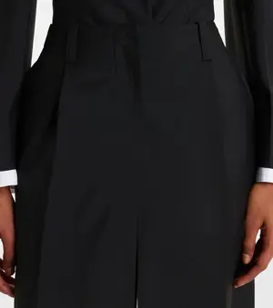 Givenchy Wool And Mohair Skirt-pants