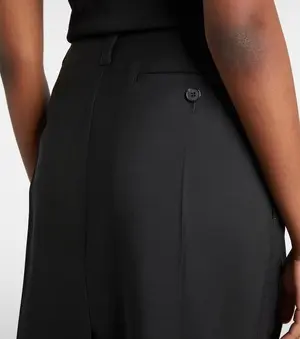 Givenchy Wool And Mohair Skirt-pants