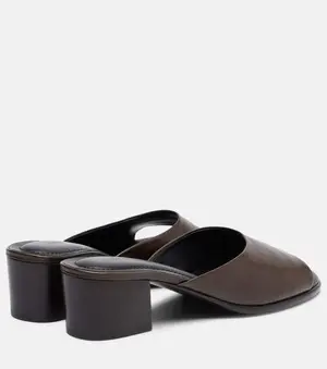 LEMAIRE 55 Leather Mules