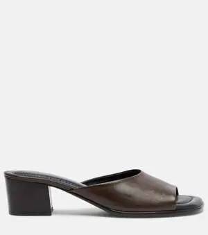 LEMAIRE 55 Leather Mules