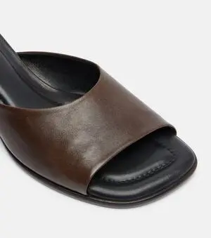 LEMAIRE 55 Leather Mules
