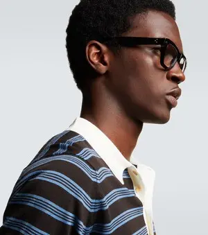 SESTINI Transparent Square Frame Glasses