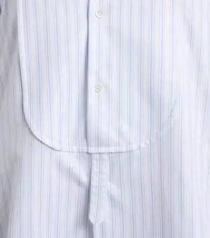 JW Anderson Striped Cotton Minidress - White