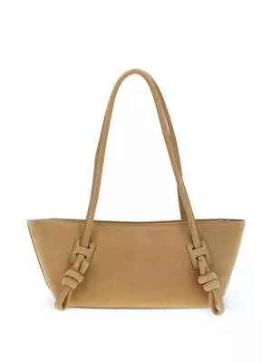 Hereu Fleca Knot-handle Shoulder Bag - Brown