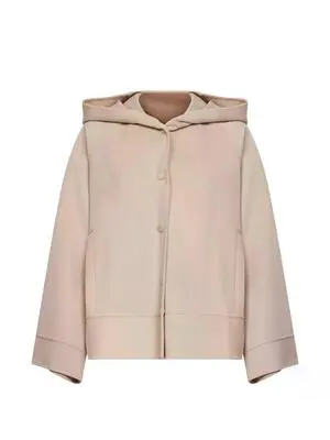 Max Mara Hooded Coat - Neutrals