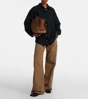 THE ROW Marlo 14 Leather Tote Bag