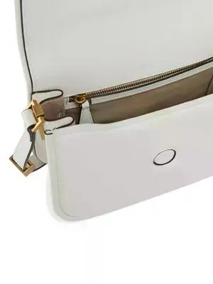 Pinko Love Bag Box Shoulder Bag In Nappa Leather - White