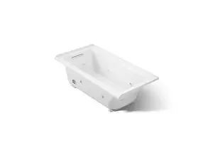 KOHLER Archer 60" X 30" Alcove Heated Whirlpool Bath, Left Drain - One-color