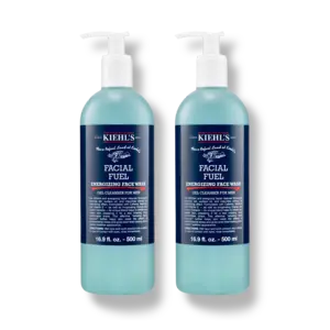 KIEHL'S SINCE 1851 Facial Fuel Energizing Face Wash 500ml Duo – Face Wash For - One-color