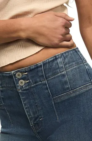 Lucky Brand Stevie Seamed Flare Jeans
