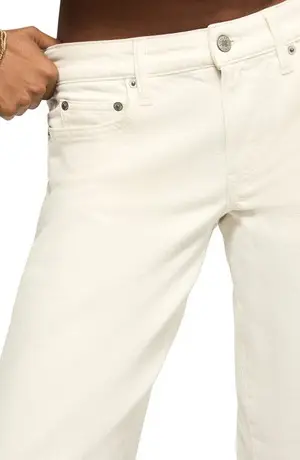 Lucky Brand Baggy Full-length Jeans - White Lies Wash