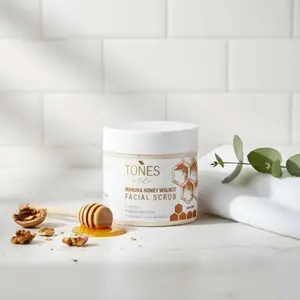 TONES BY COCOA Manuka Honey Exfoliating And Skin Brightening Formula Scrub 180ml