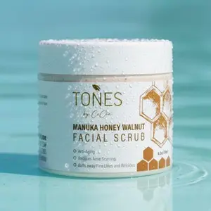 TONES BY COCOA Manuka Honey Exfoliating And Skin Brightening Formula Scrub 180ml
