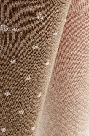 BOSS Assorted 2-pack Dress Socks - Open Brown