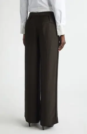 JASON WU Washed Twill Straight Leg Trousers