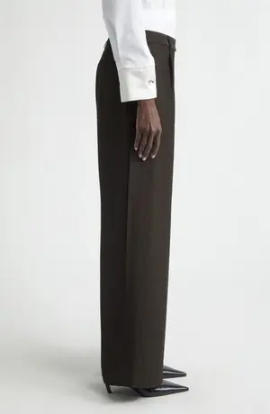 JASON WU Washed Twill Straight Leg Trousers