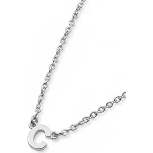 OAK & LUNA Inez Initial Necklacesterling Silver 925 Letter C