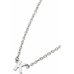 OAK & LUNA Inez Initial Necklacesterling Silver 925 Letter K