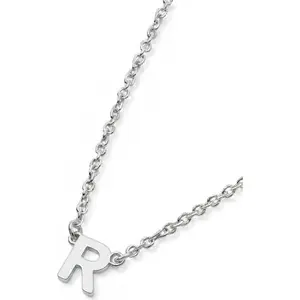 OAK & LUNA Inez Initial Necklacesterling Silver 925 Letter R