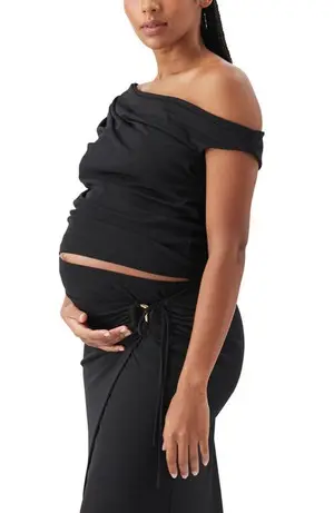 RIPE MATERNITY Rhi Off Shoulder Top