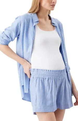 RIPE MATERNITY Abby Stripe Shirt