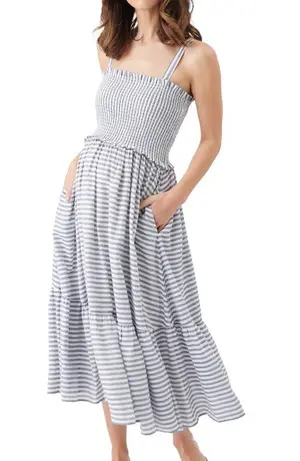 RIPE MATERNITY Sofia Stripe Dress