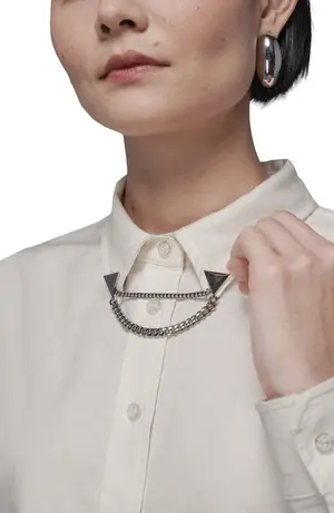 WILDFANG Chain Collar Clips
