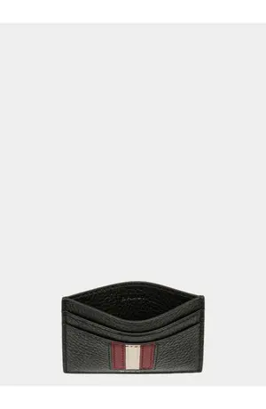 Bally Ribbon Card Holder In Leather