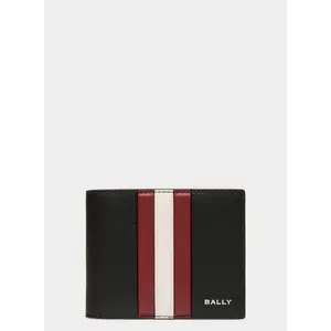 Bally Mythos Bifold - Black+red/bone+pall