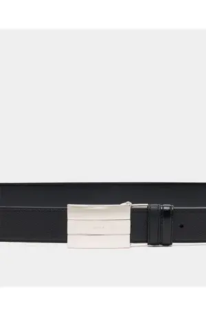 Bally Ollam 35 Mm Adjustable And Reversible Belt