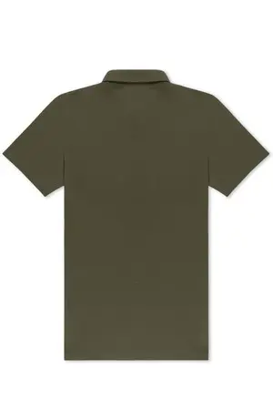 DALIX Astronaut Midweight Short Sleeve Polo Shirt - Army