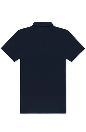 DALIX Astronaut Midweight Short Sleeve Polo Shirt - Navy