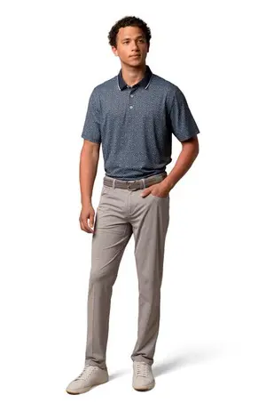 ASHWORTH GOLF Micro Floral Polo