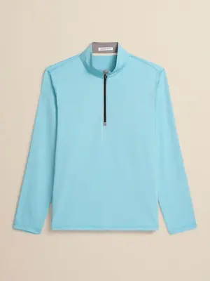ASHWORTH GOLF La Jolla 1/4 Zip Atlantis Heather