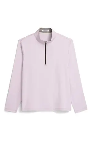 ASHWORTH GOLF La Jolla 1/4 Zip Outerwear - Lavender Fog Heather