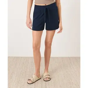PACT Cloudknit Curved Hem Short - Navy Blue