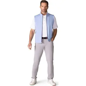 ASHWORTH GOLF Tech Stretch Vest - Chambray