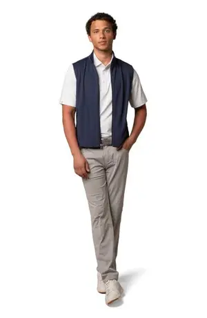 ASHWORTH GOLF Tech Stretch Vest - Driver Navy